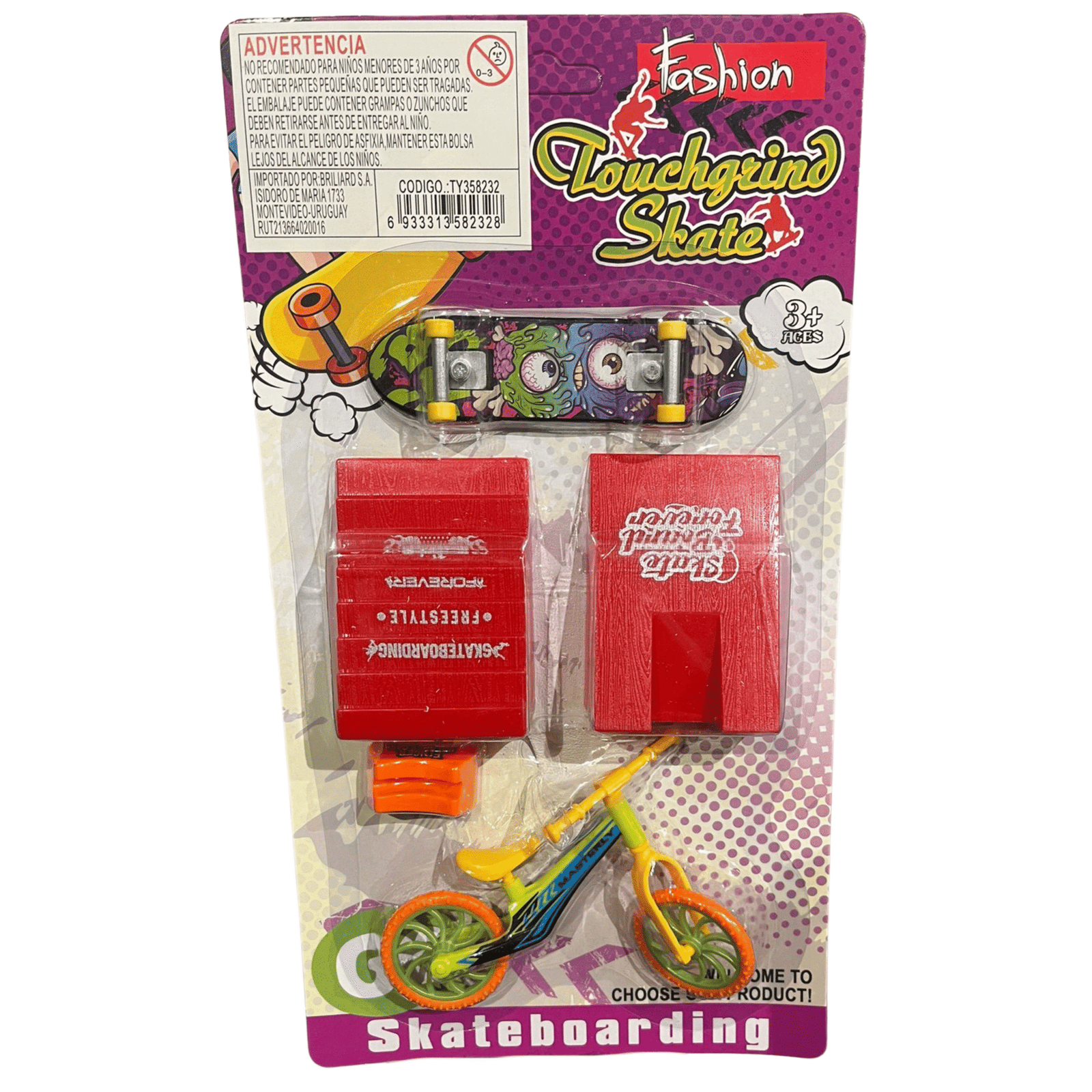 Kit Fingerskate BMX - KOFFEE SKATES